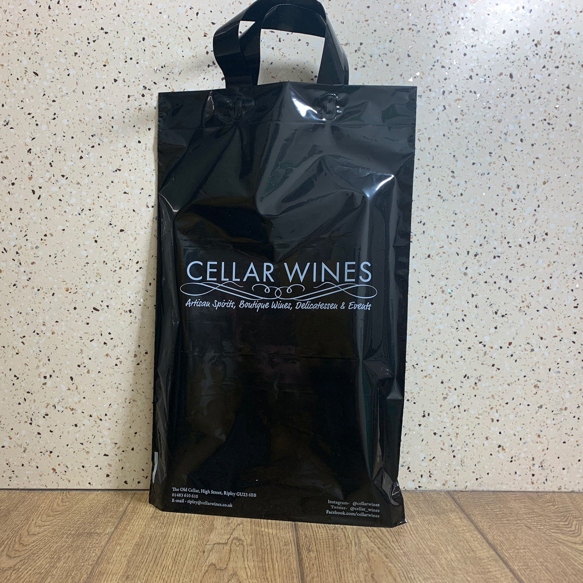 Printed Flexiloop Polythene Bags | The Ideal Bag For Life