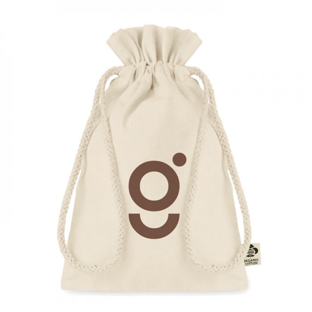 Custom Printed Cotton Drawstring Bags | Organic Cotton